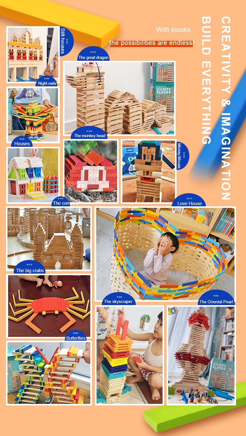 Mideer Creative Tower City Blocks - 5 Designs Available | Shopee Malaysia