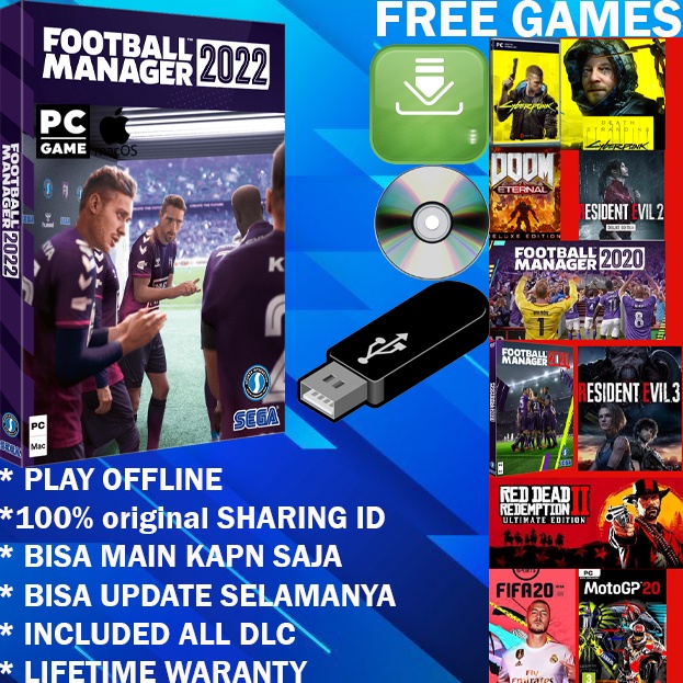 Fm222 Football Manager 2022 ORIGINAL PC/MAC | Shopee Malaysia
