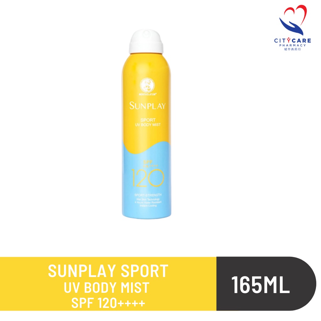 [Exp date : 5/2025] SUNPLAY Sport UV Body Mist SPF120 PA++++ (165ML) (For West Malaysia Only ...