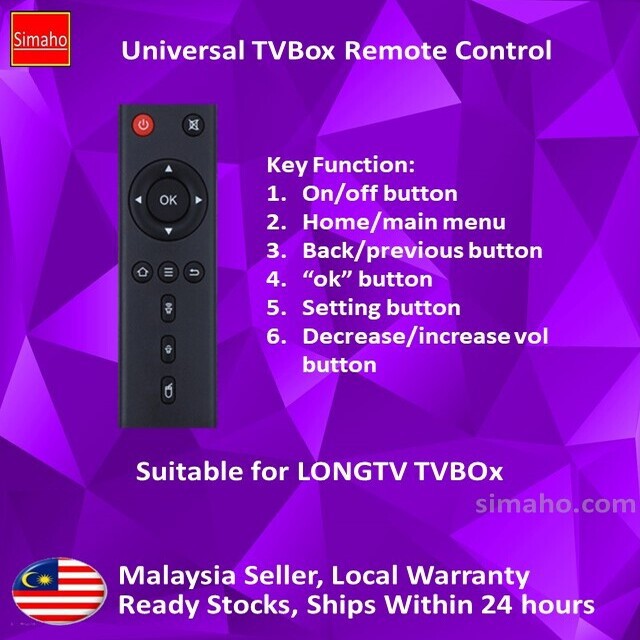 TVbox Remote Control suitable for Almost all type of TVbox | Shopee Malaysia