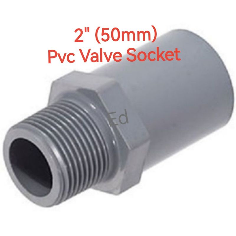 Pvc Valve Socket 2" (50mm) | Shopee Malaysia