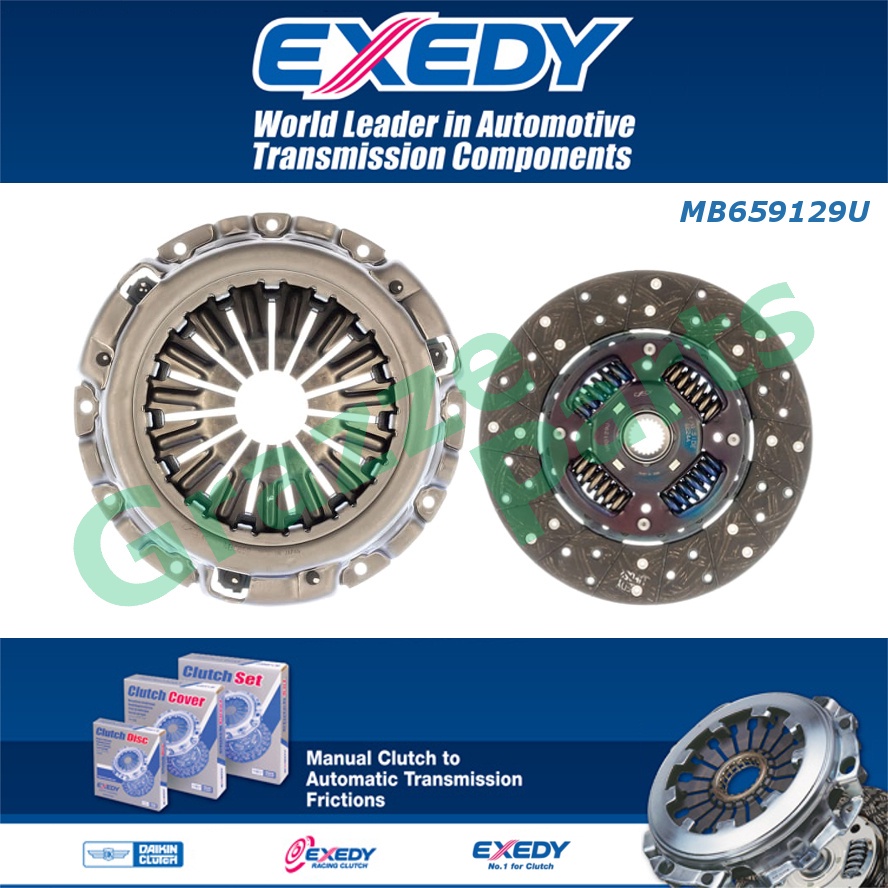 Exedy Daikin Clutch Kit Set MB659129U for Mitsubishi L200 Triton 4WD ...