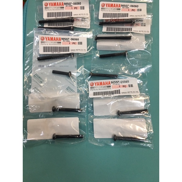 RXZ Skru Crankcase Engine Yamaha RXZ Mili Catalyzer Original Japan Set ...