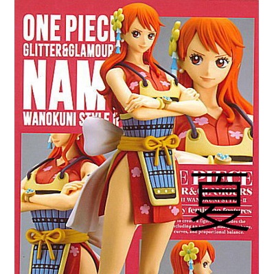 Agent G & One Piece Nami Wano Country Beautiful Girl Type A Red GLITTER ...