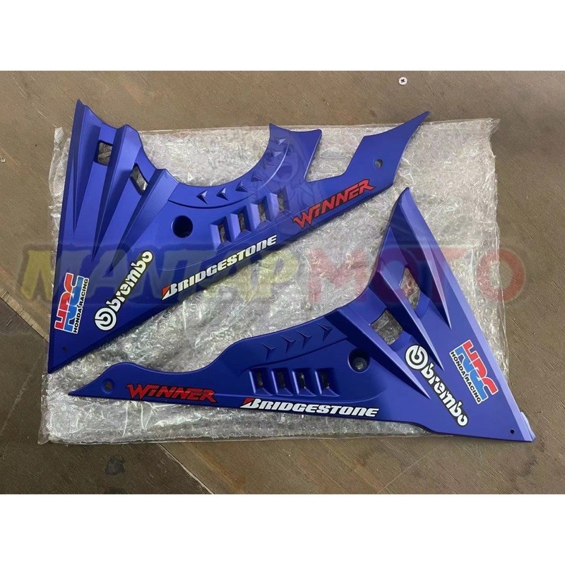 HONDA RS150 V1 V2 V3 LOWER COVER BELLY PAN CARBON RS-150 RS150R ...