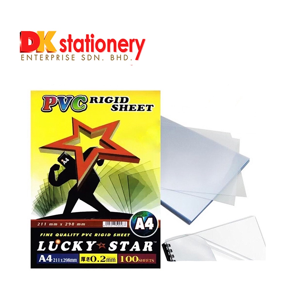 A4 PVC Rigid Sheet Cover Binding Transparent | Shopee Malaysia