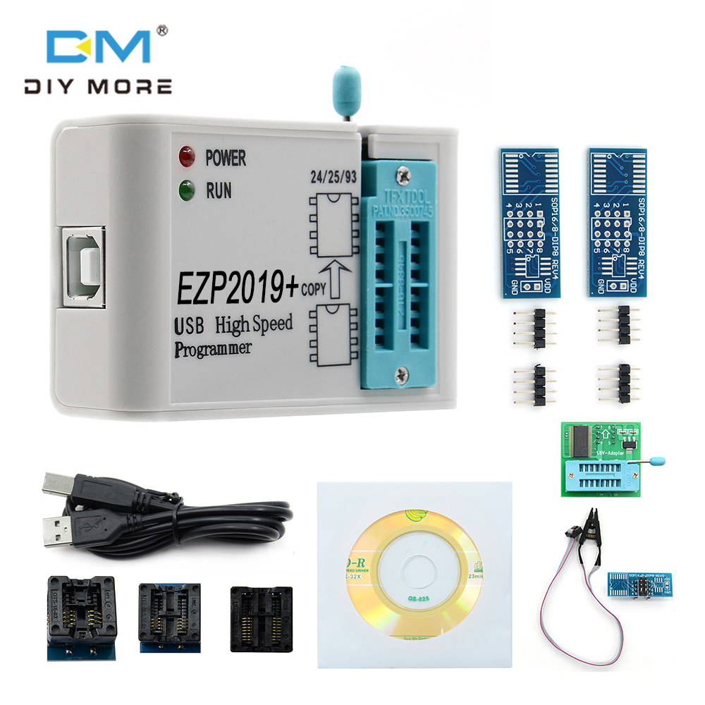 Promo Price! Newest Version EZP2019 High-speed USB SPI Programmer ...