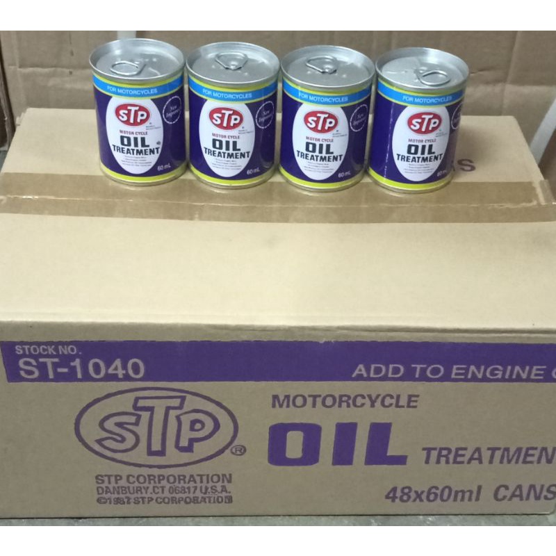 STP OIL TREATMENT 60ML MOTORCYCLES (1CTN 48PCS) | Shopee Malaysia