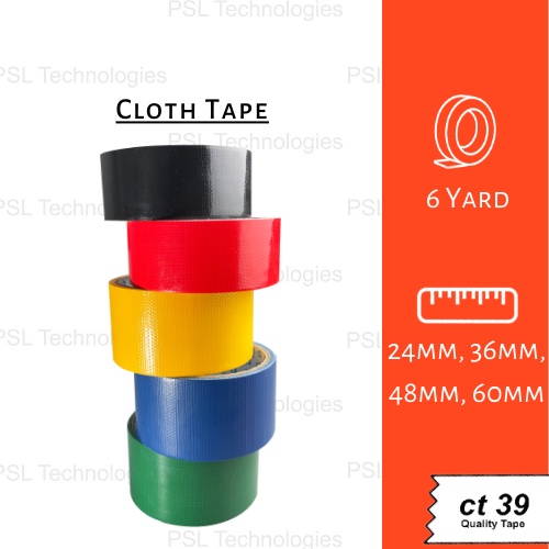 Cloth Tape 24MM/36MM/48MM/60MM [READY STOCK] | Shopee Malaysia