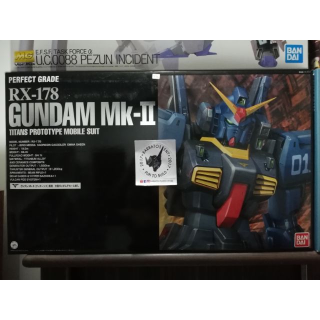 BANDAI [ 💯 Perfect Grade 💯] PG RX-178 Gundam MK-II Titan / AEUG ...