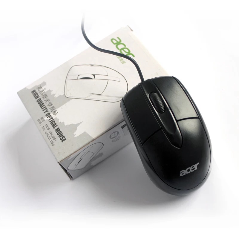 ACER wired mouse USB optical 1000dpi 2.4GHz Photoelectricity mice 3key ...