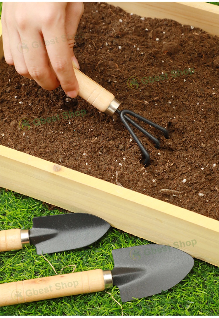 3Pcs Mini Garden Plant Tools household gardening flowers succulents ...