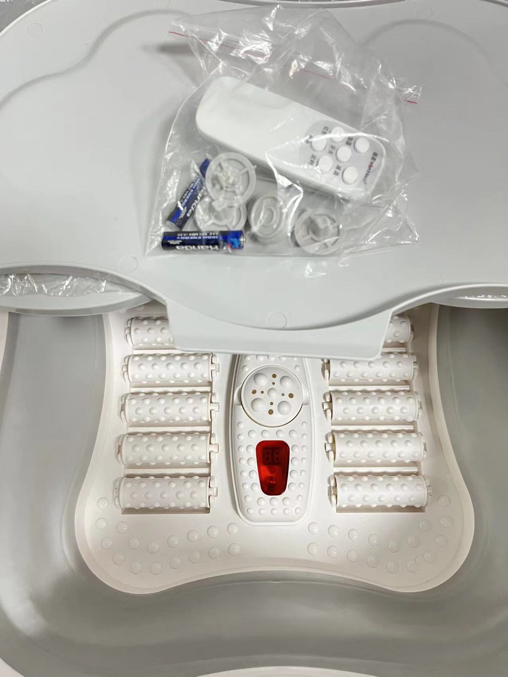 🇲🇾Ready Stock💥Foldable Foot Bath Massage Bath With Remote Control SPA ...