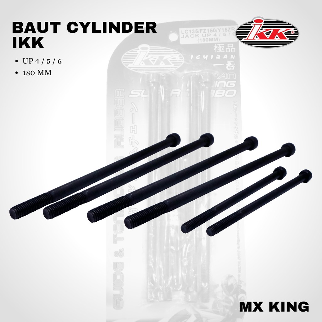 Cylinder block head bolts IKK MX MXKING VIXION R15 NVL STRUK UP ...