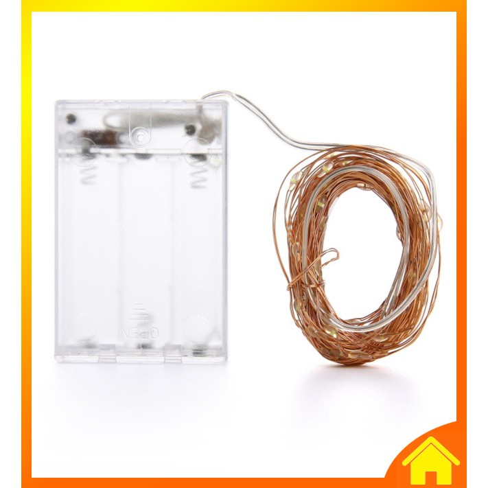 [OneHome] LED Fairy String Lamp Light Wire Battery Powered Indoor And ...