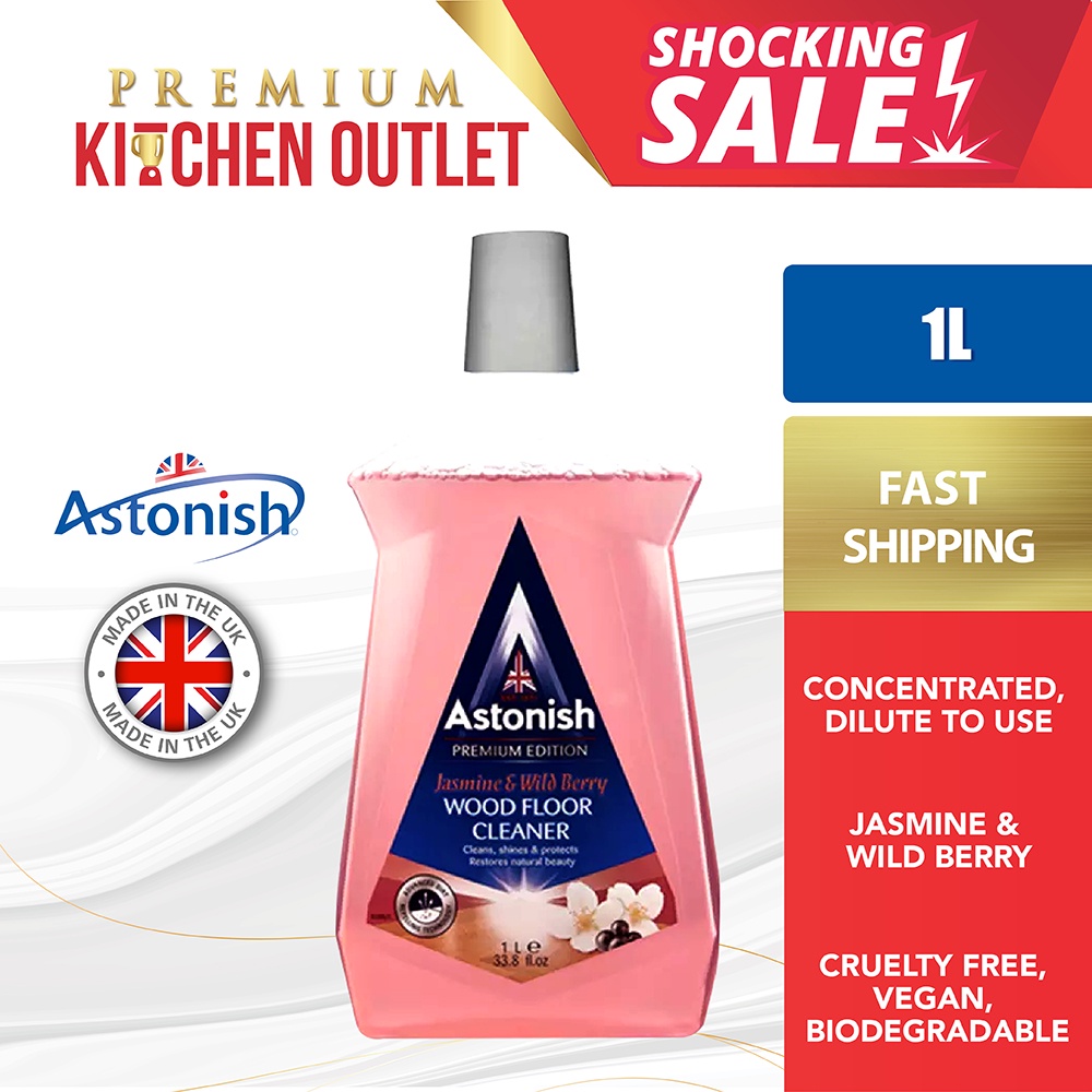【Made in UK】Astonish Premium Edition Wood Floor Cleaner Jasmine & Wild ...