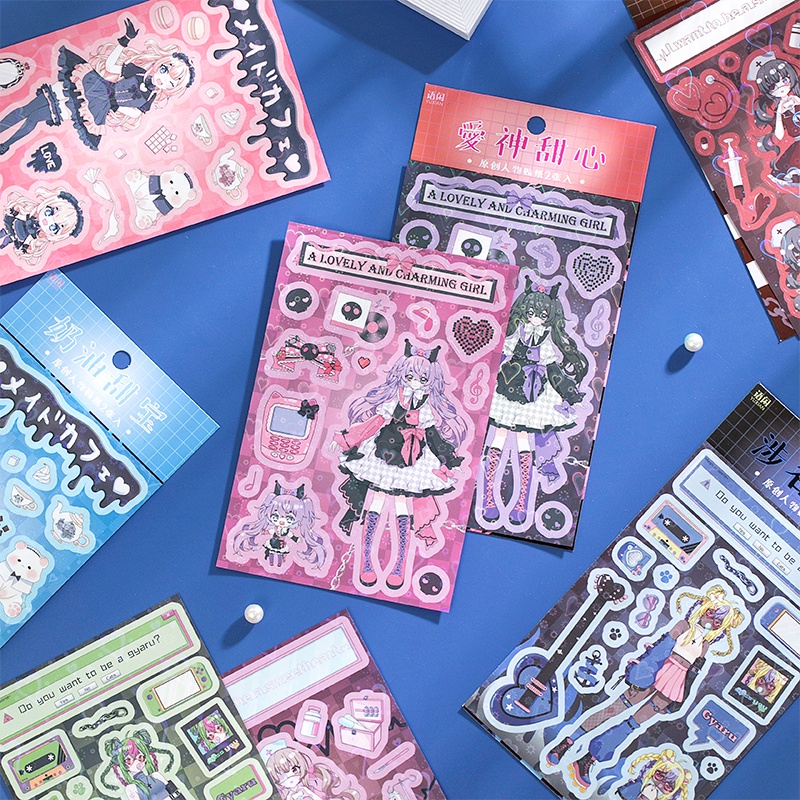 Stickers Different Dimension Call Character Series Cartoon Sweet and ...