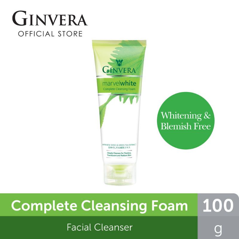 Ginvera Complete Cleansing Foam 100g | Shopee Malaysia