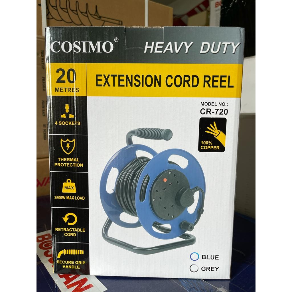 COSIMO 4 Gang Industrial Type Extension Plug & Adapters Heavy Duty ...
