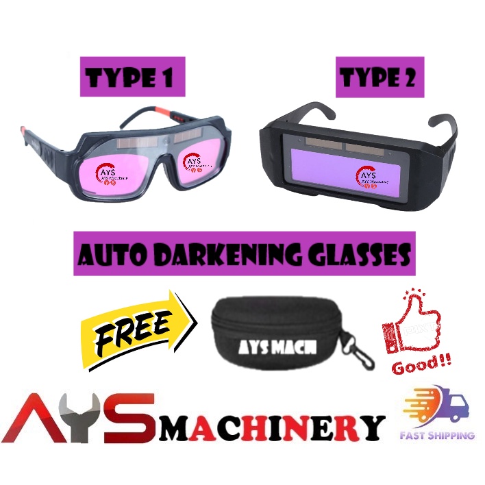 AUTO DARKENING SPECTACLE SOLAR POWER FOR WELDING WELDING/SOLAR CERMIN ...