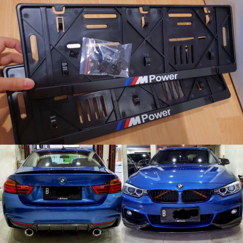Bmw MPOWER number plate frame | Shopee Malaysia