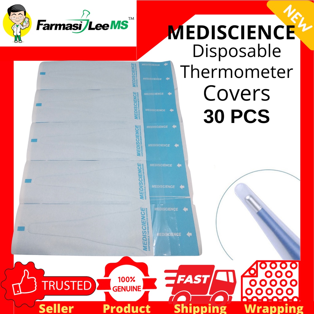 MEDISCIENCE Disposable Thermometer Covers 30pcs | Shopee Malaysia