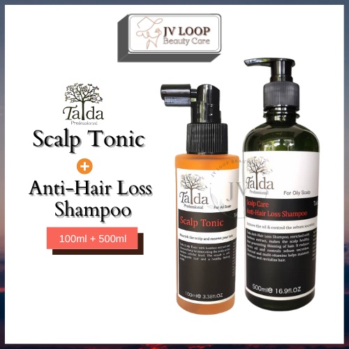 TADA Prof Scalp Care Anti-Hair Loss Shampoo 500ml + Scalp Hair Tonic ...