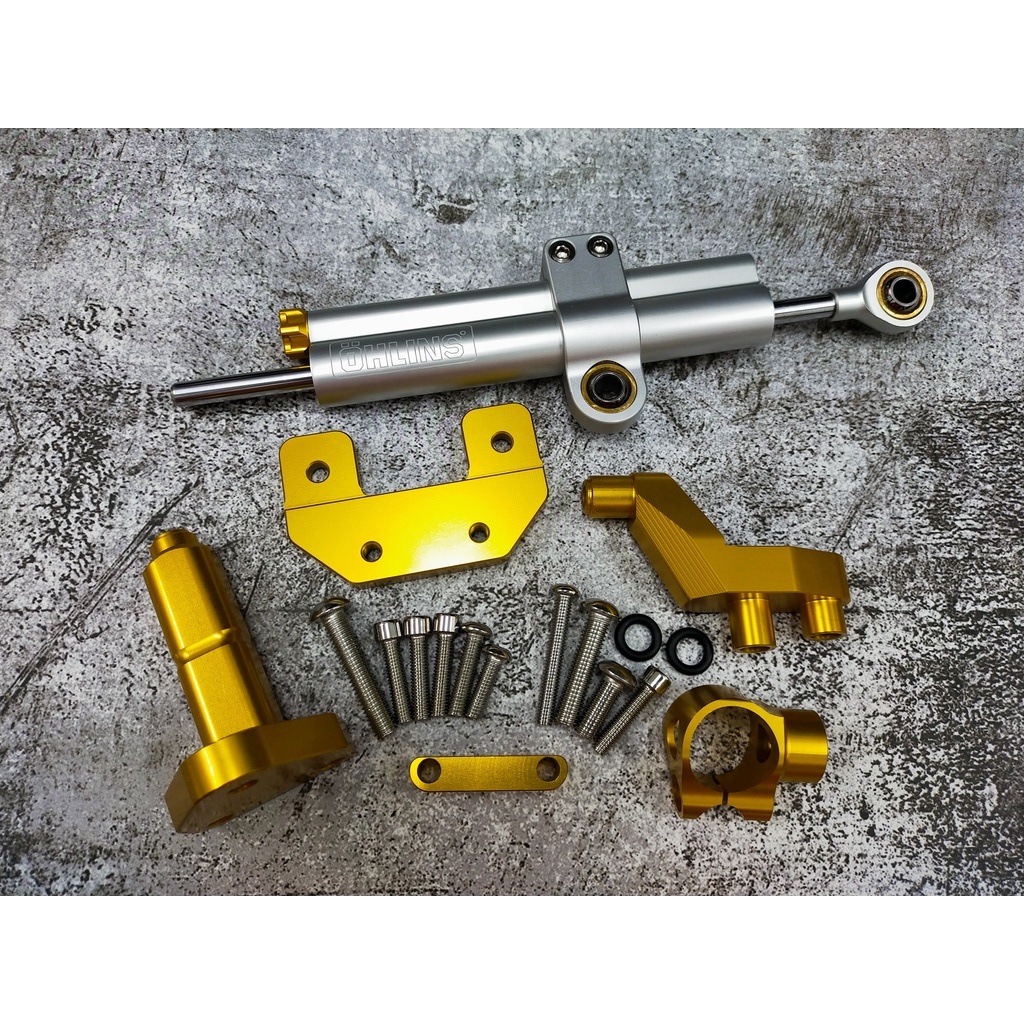 Ohlins Damper With Bracket R25 v1 Set Damper And Bracket | Shopee Malaysia