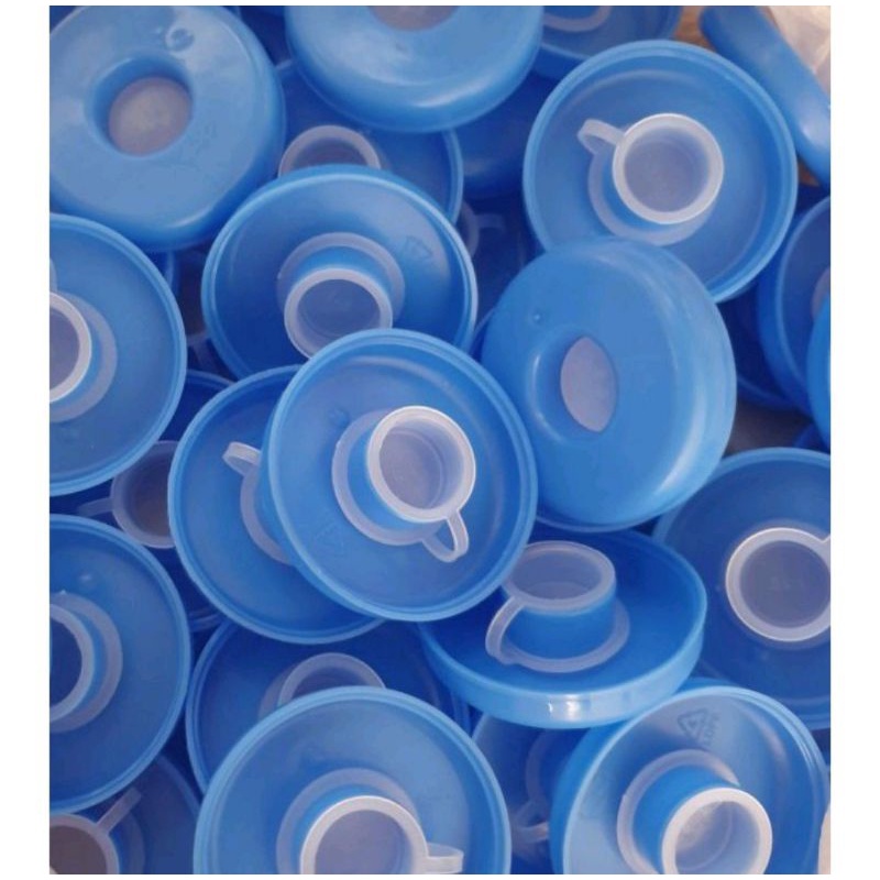 50pcs Non- spill Cap cover for round mineral water gallon | Shopee Malaysia