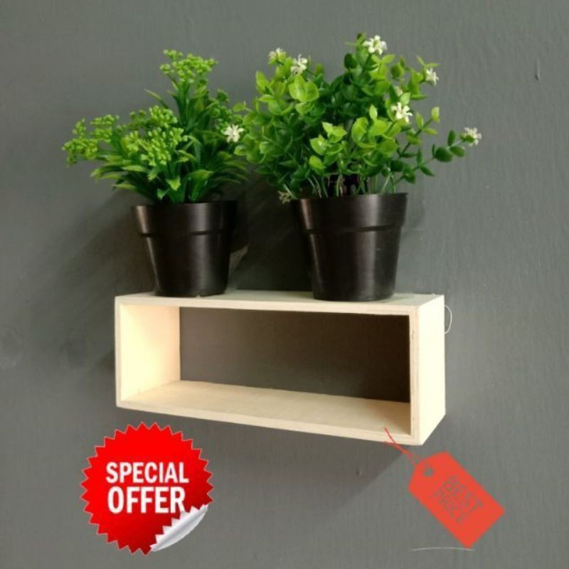 Kotak Kayu Hiasan Dinding | Shopee Malaysia