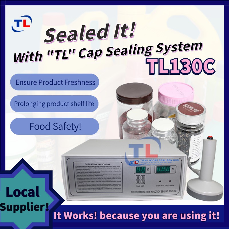 Induction cap sealing machine, Mesin Induksi Botol Cap Sealer; TLCS ...
