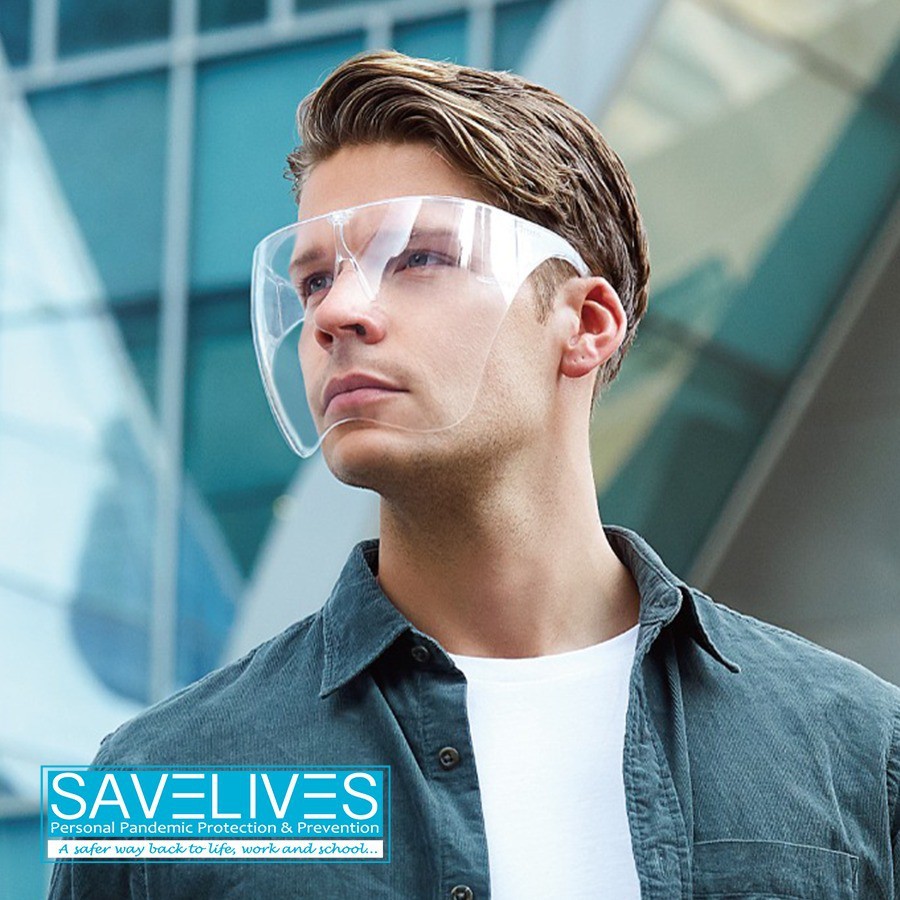 [Ready Stock ] FS Apple face shield 2021 (face shield transparent ...