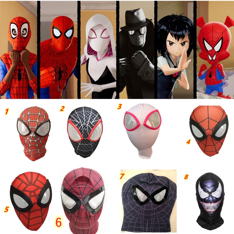[EnjoyBeauty] READY STOCK 💥 SpiderMan Mask Peter Parker Balaclava Venom ...
