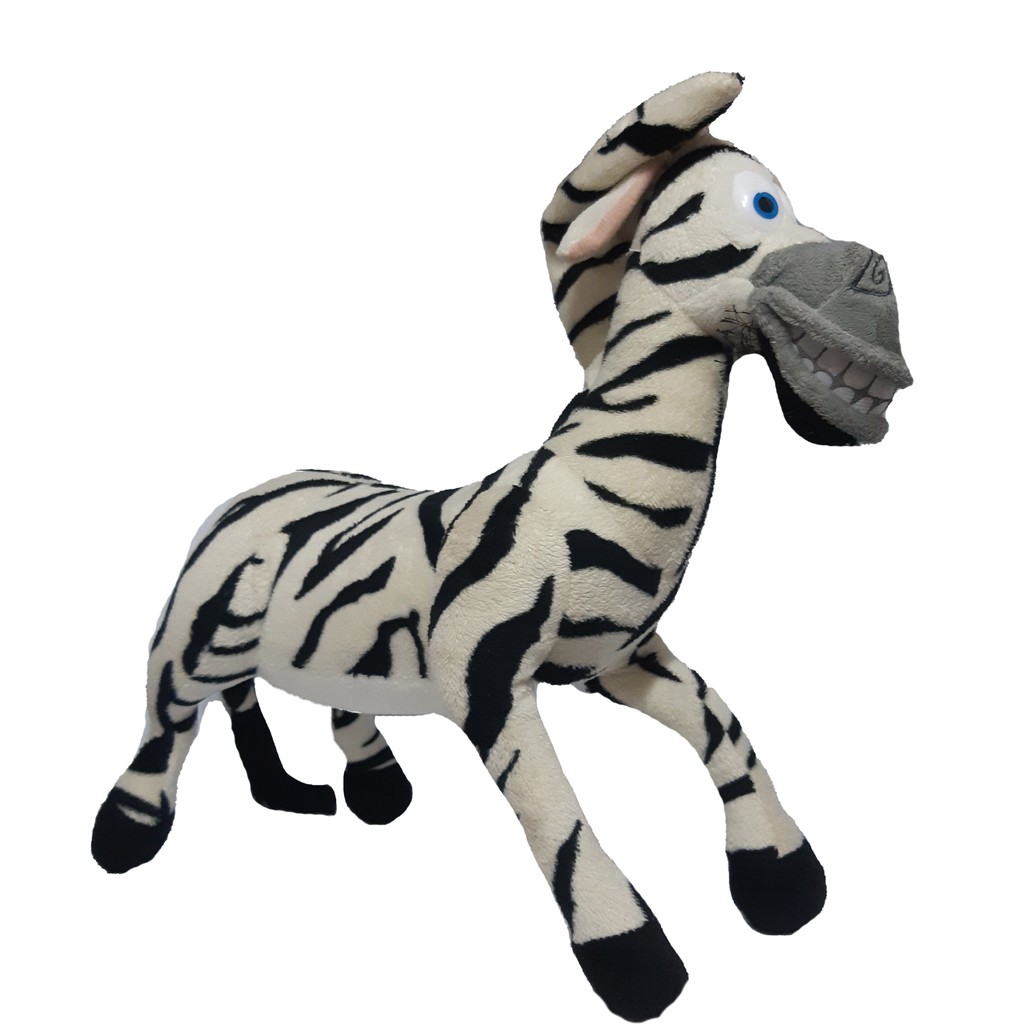 40cm Mandagascar Zebra Zoo Stuffed Toys Soft For Kids Toys for Kids Boy ...