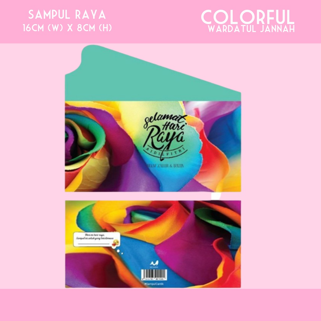 (MELINTANG) Sampul Duit Raya Money Packet 5 Keping Sepeket | Shopee ...