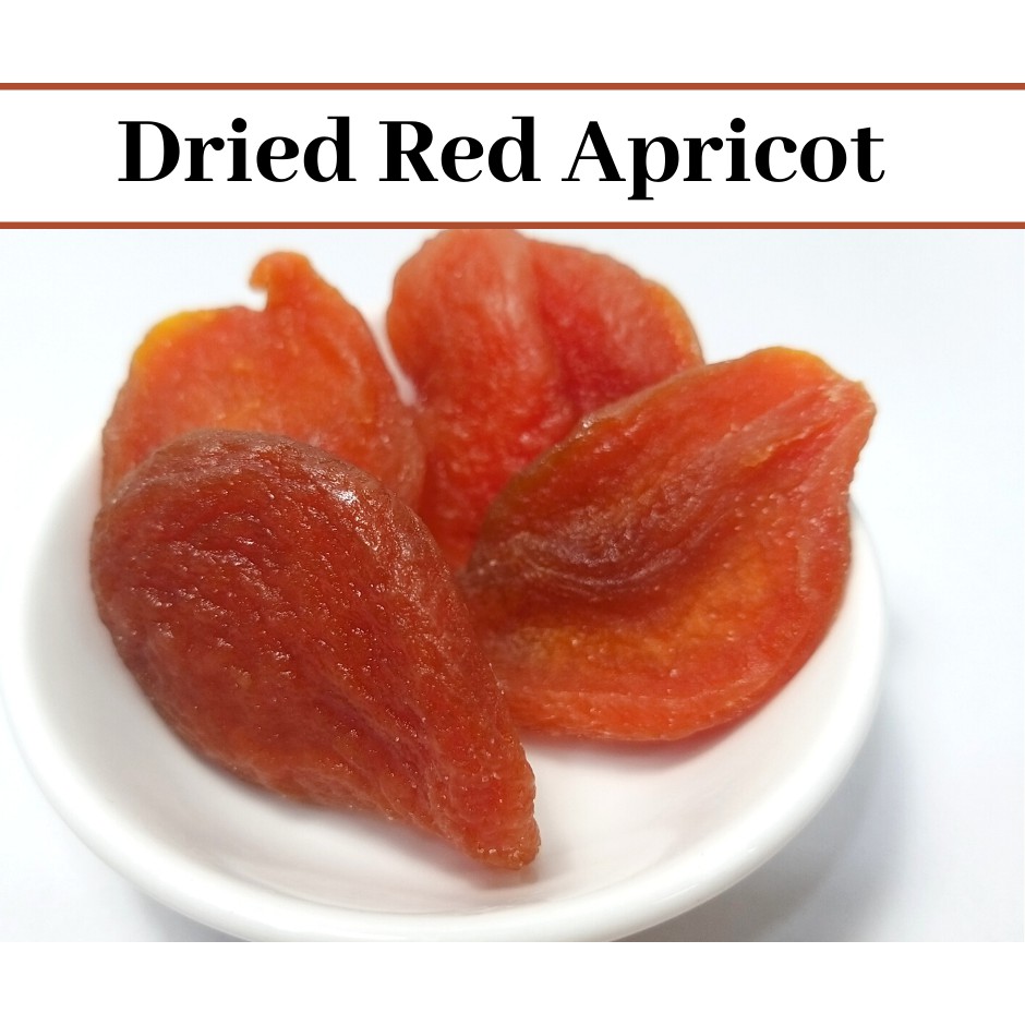 (READY TO SERVE) PREMIUM Dried Red Apricot 红杏干 apricot merah kering ...