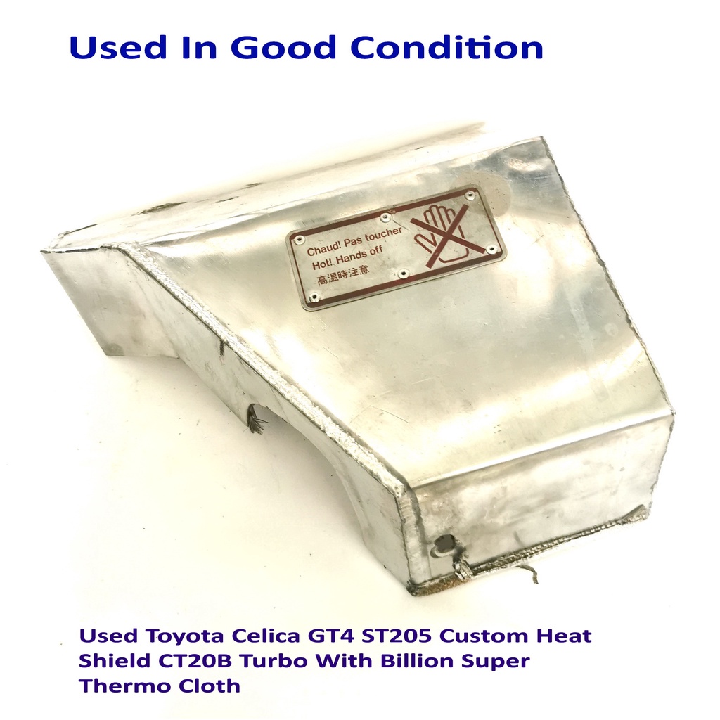 Toyota Celica GT4 ST205 3S-GTE Custom Make Heat Shield CT20B Turbo ...