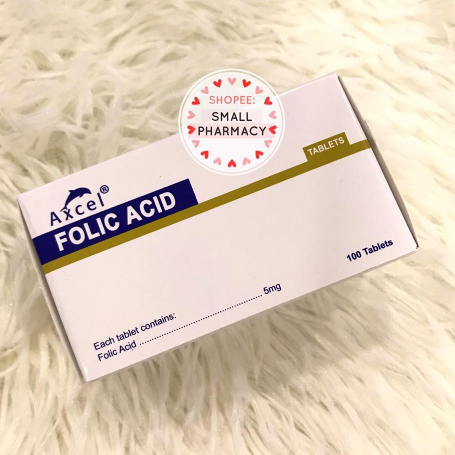 Axcel Folic Acid 100 Tablets 401164 | Shopee Malaysia