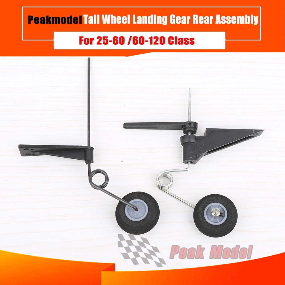 Tail Wheel Landing Gear Rear Assembly For 25-60 /60-120 Class Gasoline ...