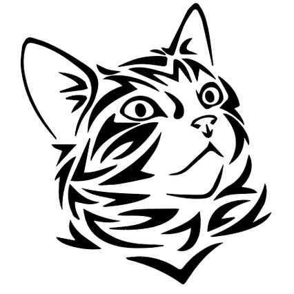 STICKER KUCING COMEL STICKER CUTTING KERETA MOTO LORI CERMIN | Shopee ...