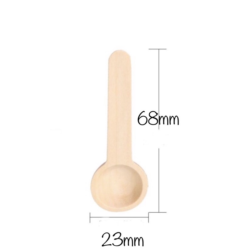 Sudu Kayu Kecil Untuk Garam Rempah Ratus Wooden Spoon for Spices Bamboo ...