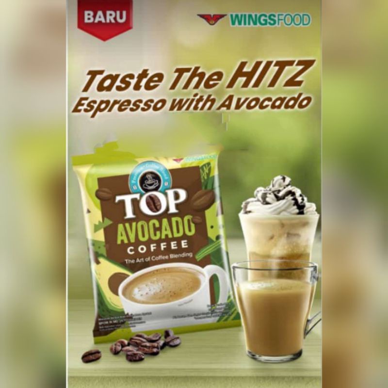 Top Avocado / Gula Aren Instant Coffee (15 Sachets) | Shopee Malaysia