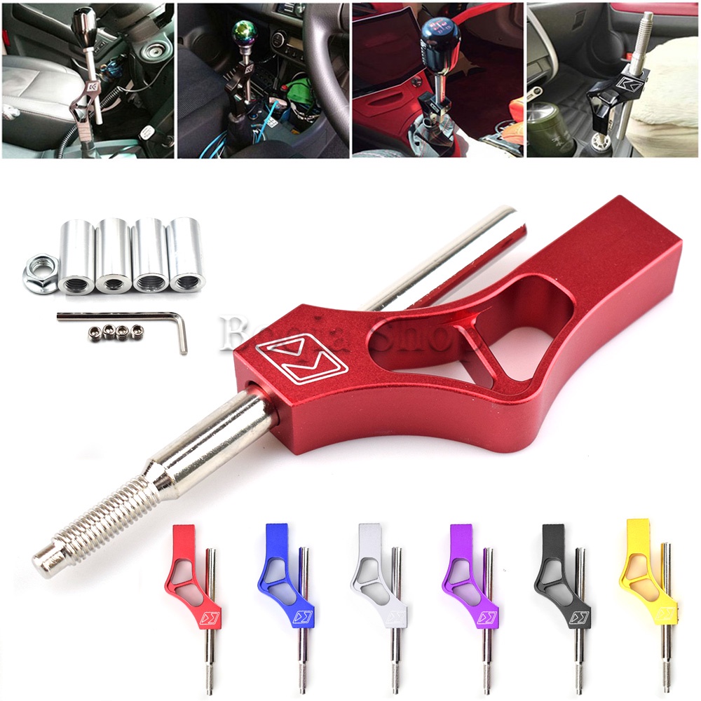 Universal Gear Lever Extension Stick Adjustable Height Car Shift Knob ...