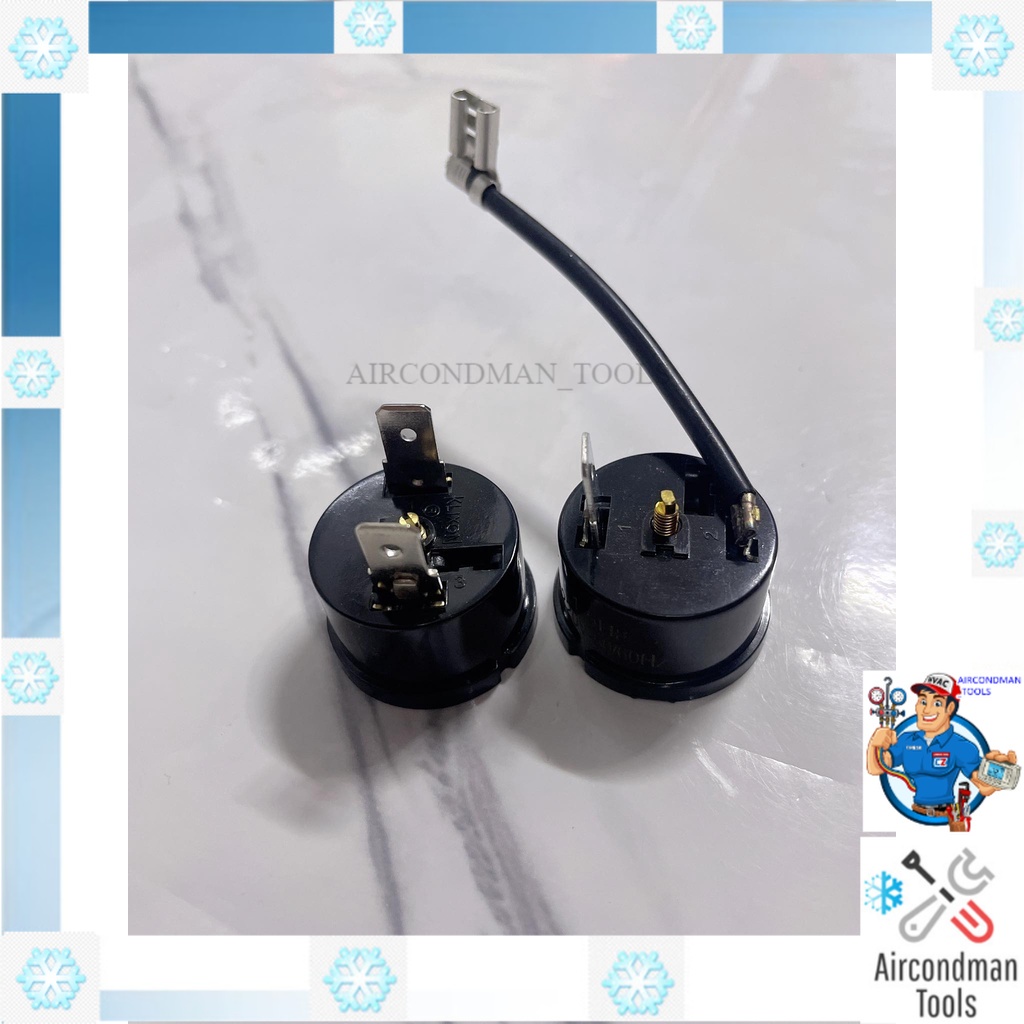 overload compressor outdoor aircond overheat cut out terminal wire ...