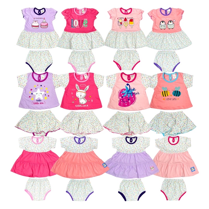 6-24 Month Baby Girl Dresses Gaun Baby Girl Dress Baby Girl Gaun Bayi ...