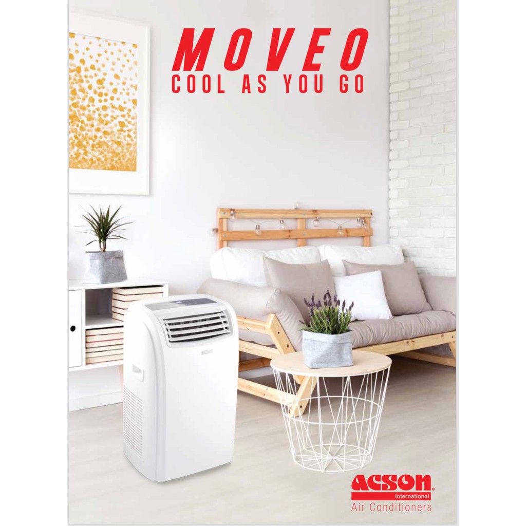 ACSON Moveo Portable Air Conditioning 1.0HP & 1.5HP | Shopee Malaysia