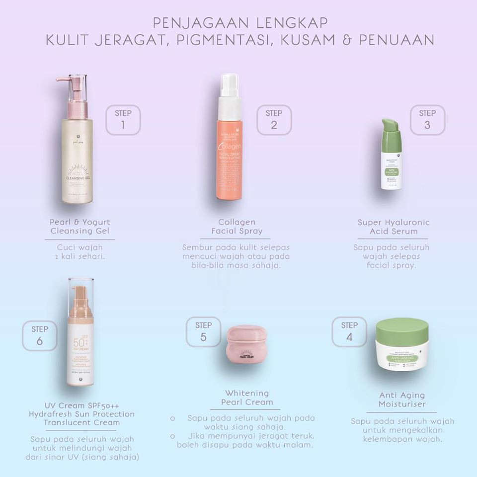 SET JERAGAT, PIGMENTASI, KUSAM & PENUAAN~ 💯 Ori From SENDAYU TINGGI ...