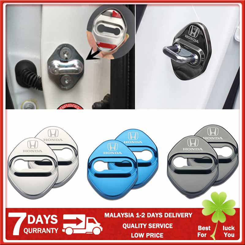4pcs/set TOYOTA Door Lock Cover Protection NEW VIOS ALTIS CAMRY YARIS ...
