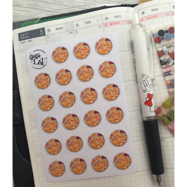 Roti Canai Planner Sticker - Local Food Sticker Series Bullet Journal ...