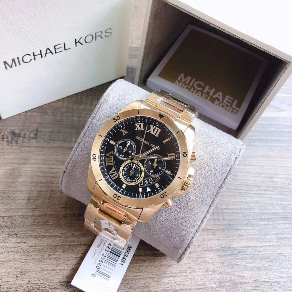 Michael Kors Men's Brecken Chronograph MK8481 | Shopee Malaysia